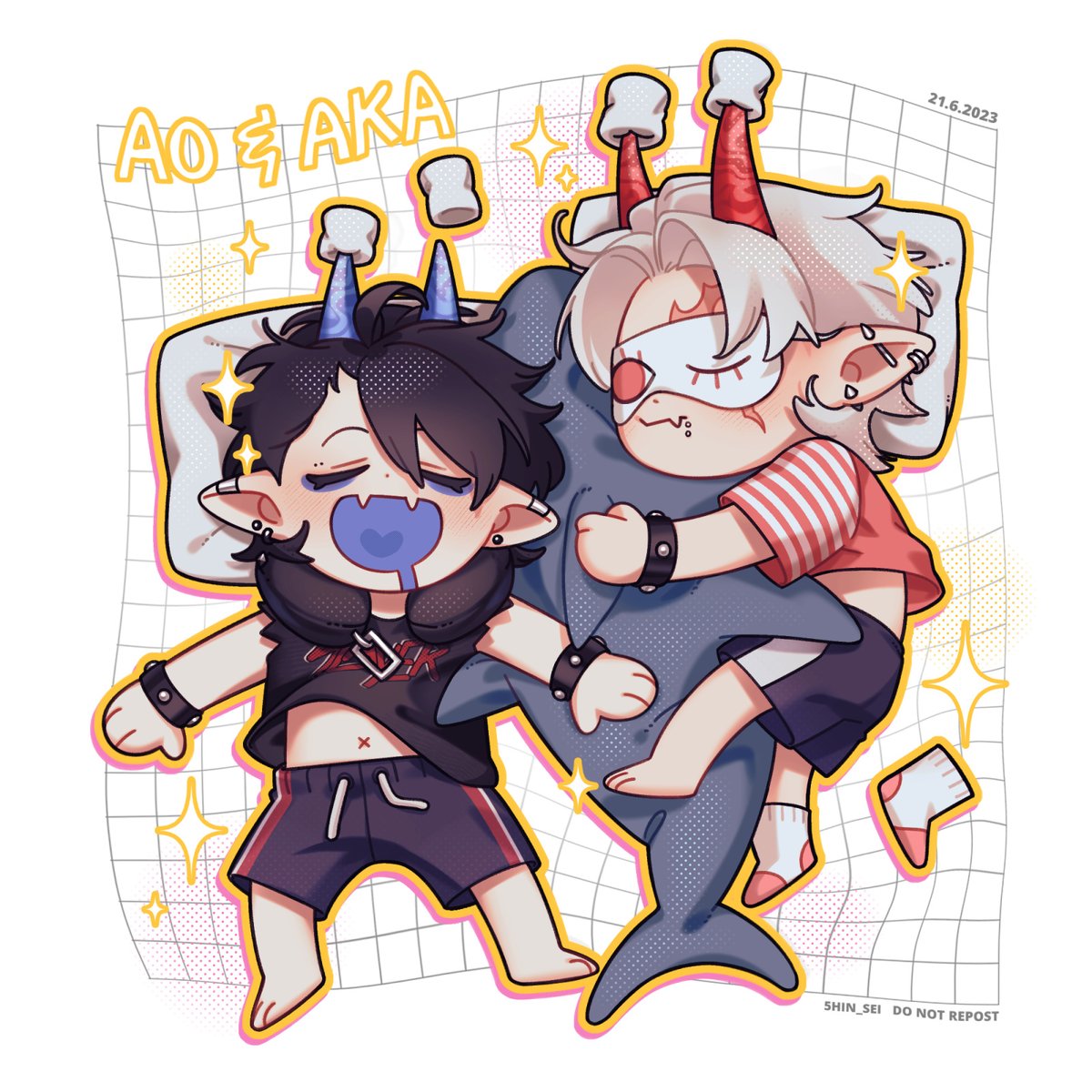 ocs] 」|Shin | comms open!のイラスト