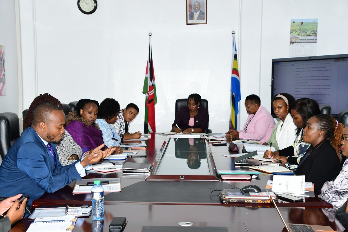 Creaw Kenya On Twitter The Principal Secretary Veronica Nduva