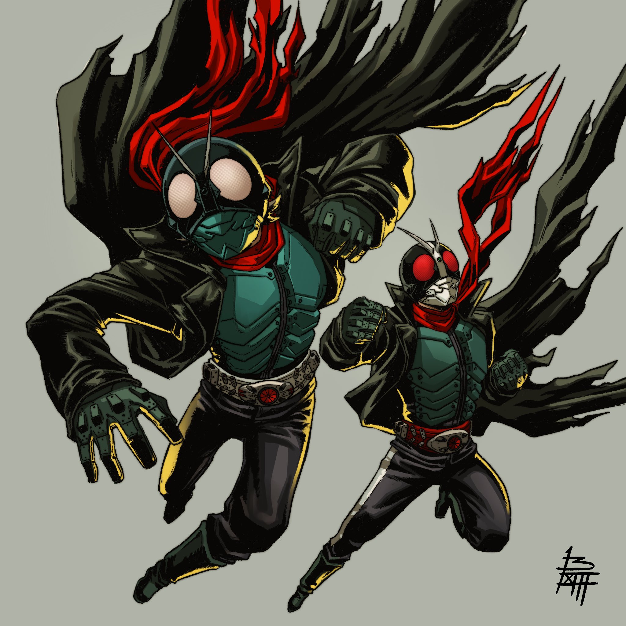 Kamen Rider Ichigo Pose