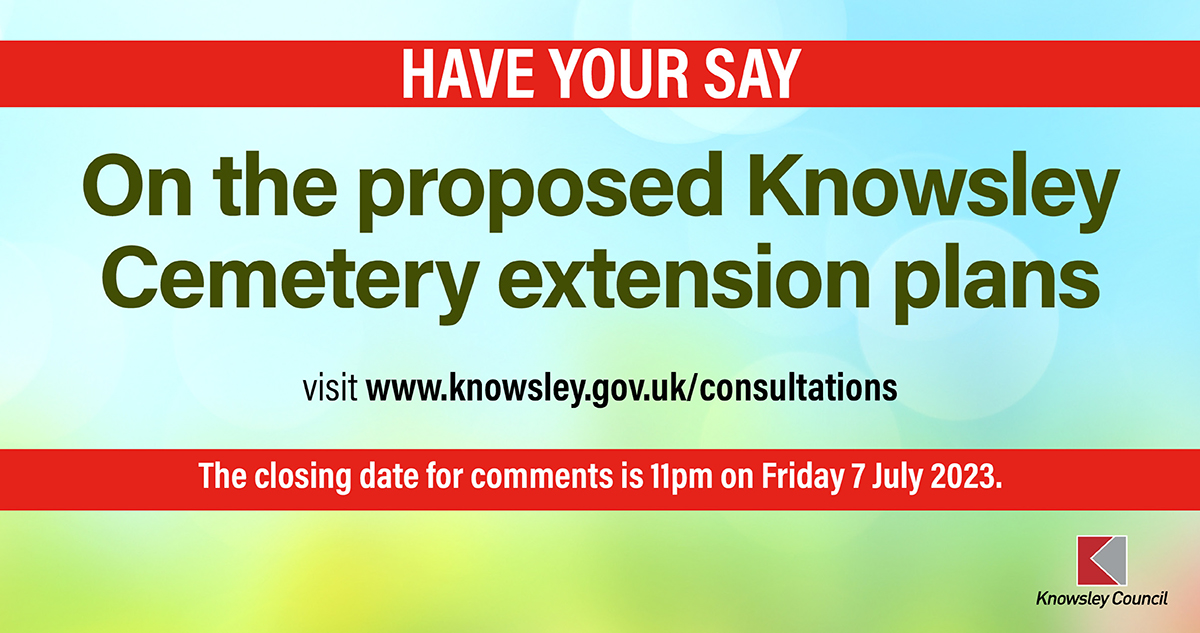 Knowsley Council On Twitter Knowsley Cemetery Will Reach Its Full