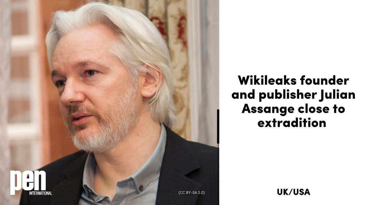 Mrd On Twitter Rt Pen Int With Julian Assange Closer To
