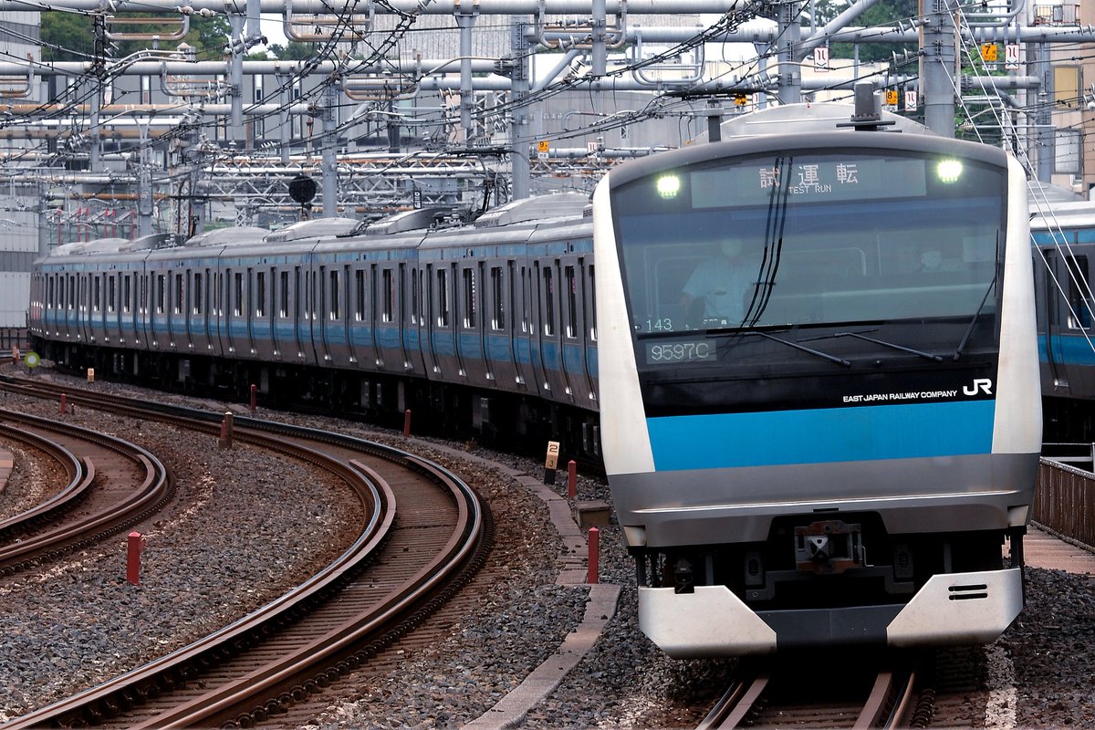 まるしゅう on Twitter: "E257系2500番台OM-93 E235系トウ13 E233系サイ143 E657系K1,ひたち19号 明けで後輩と合流。都内の駅をぶらぶらと色々撮影 ...