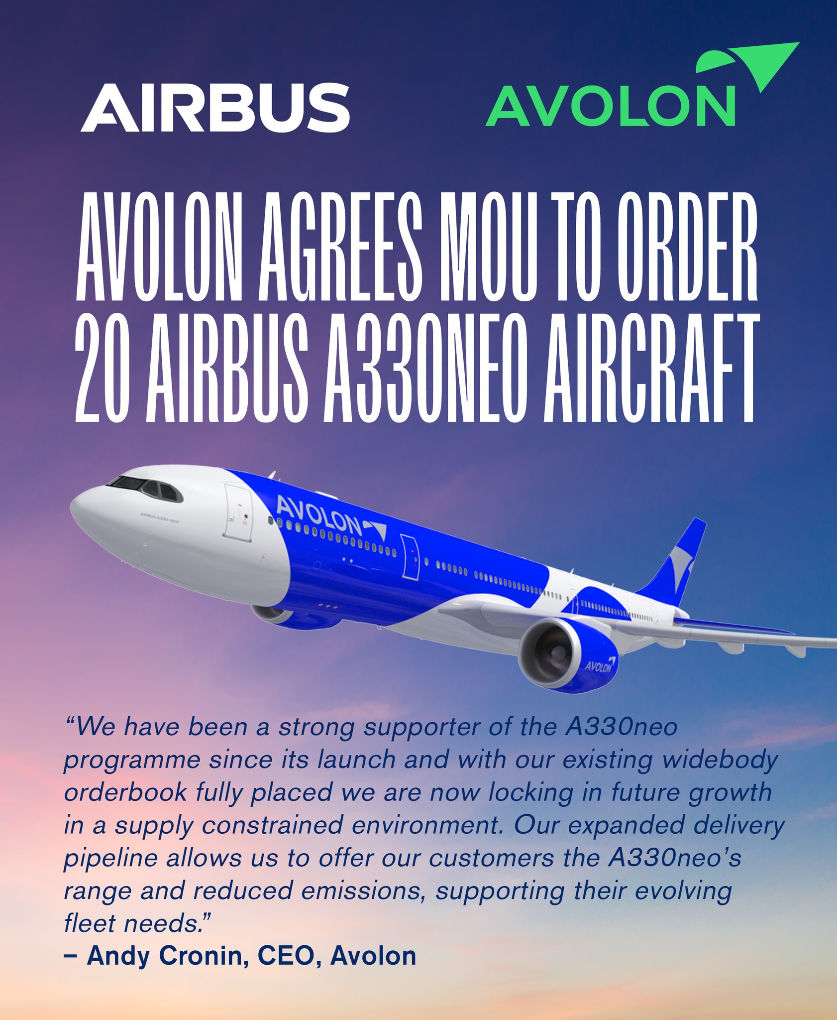 Avolon on Twitter: "Avolon has been busy at the International Paris Air Show @salondubourget and ...