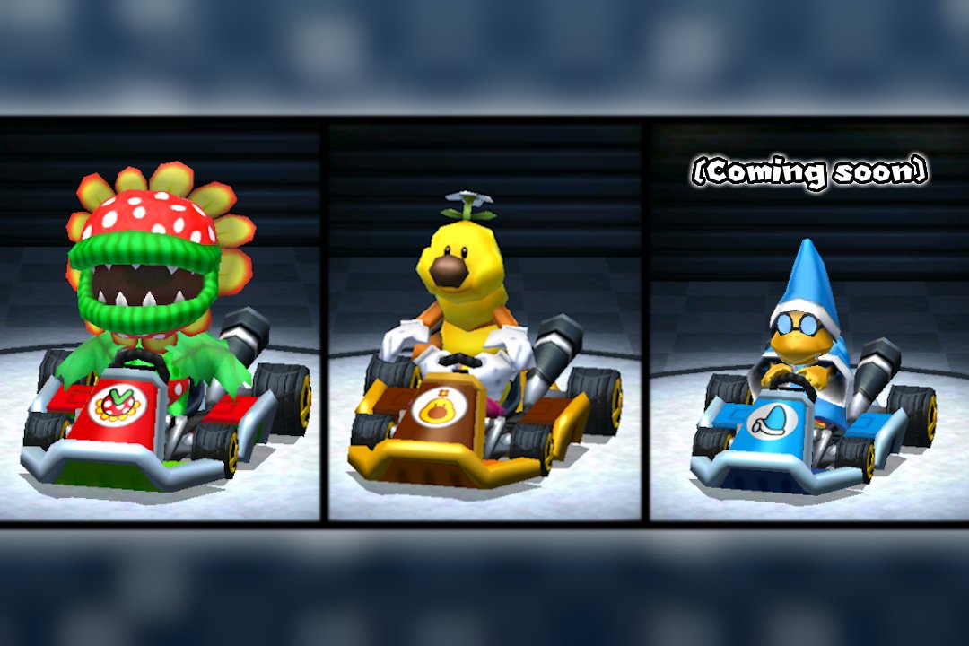 Mario Kart 3ds Characters Mario Kart 3ds Characters