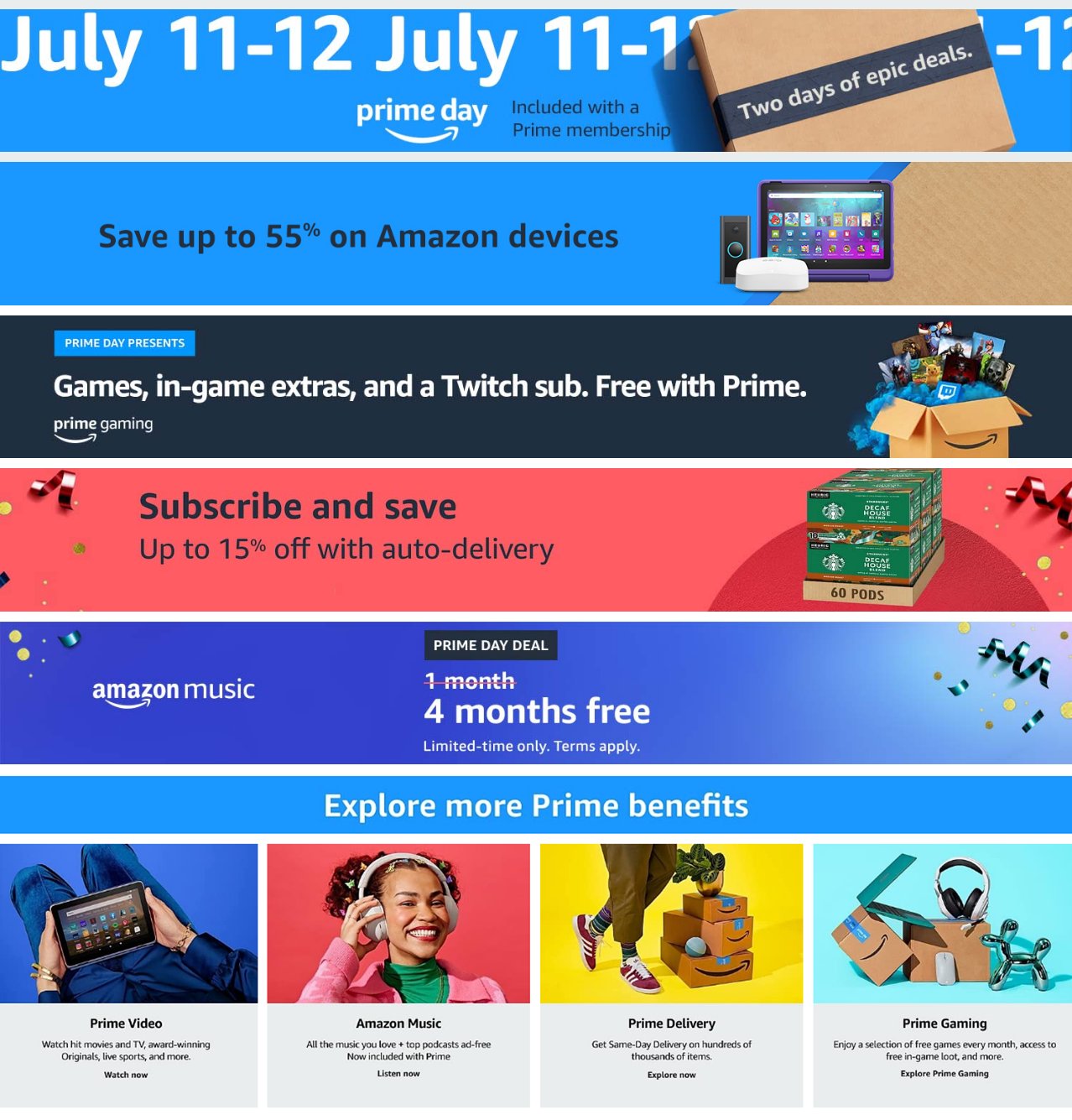 Celadon 🇨🇦 on Twitter: "Amazon Prime Day 2023 - July 11–12 https://t.co/mUvqyW93fu Prime Free ...