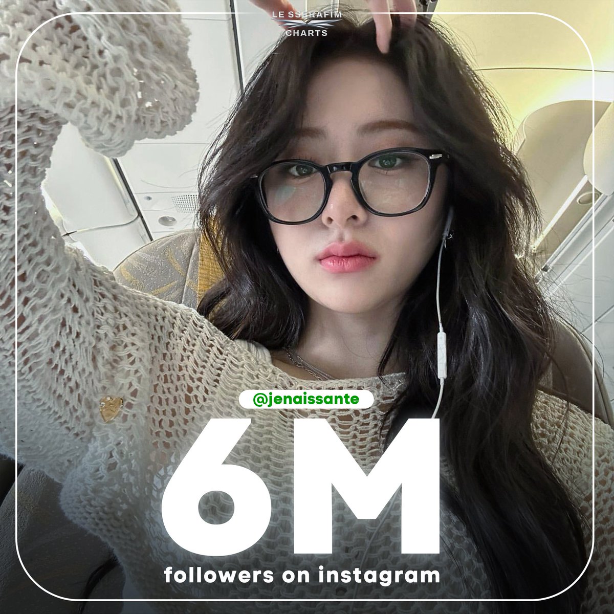 joe on Twitter: "RT @LSSRFMcharts: LE SSERAFIM Yunjin has achieved 6M followers on Instagram! 🥳🐍 ...