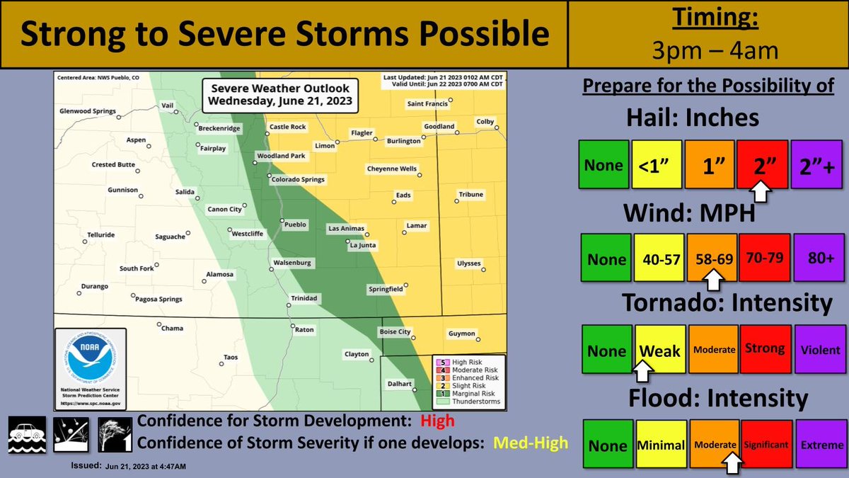 Nws Pueblo On Twitter As Moisture Backs Into Eastern Co Today