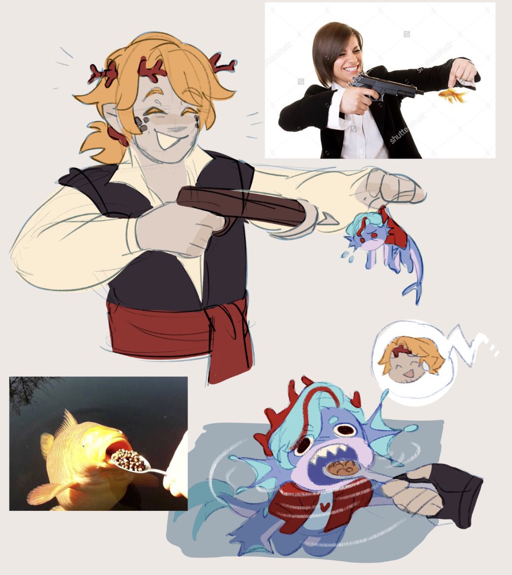 soggy bread🫐 on Twitter: "Fish memes ft. Mean gills pt 2"