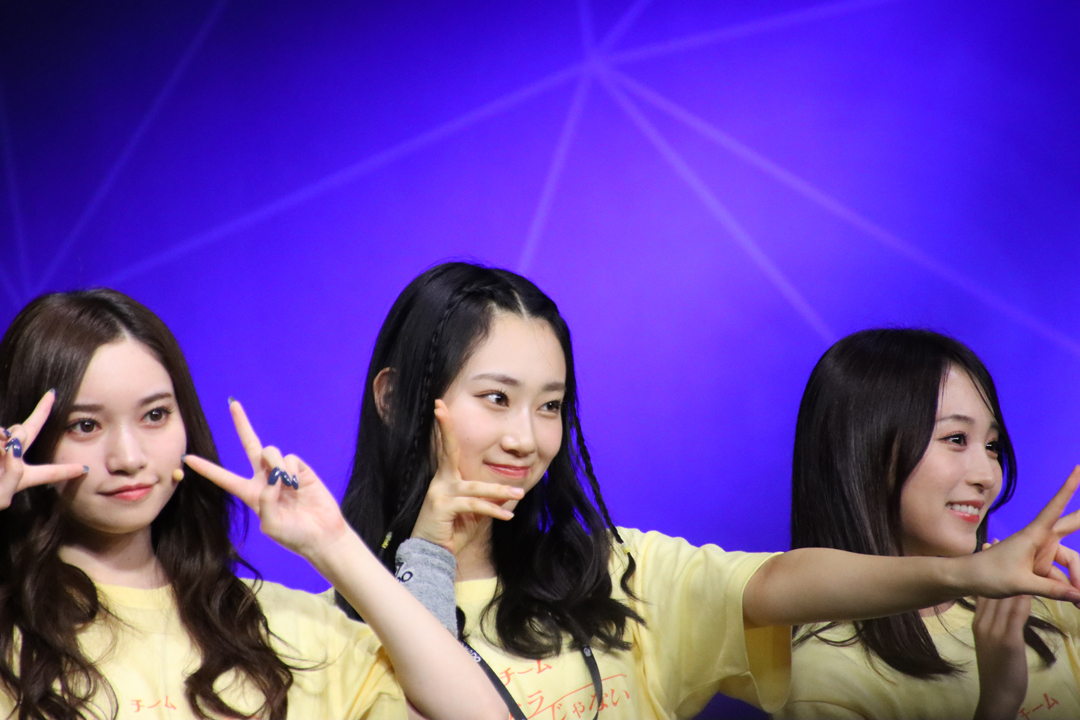 マカロンナイト on Twitter: "AKB48超天下一 HADO会 DAY1 撮影タイム 2023.6.20 坂口渚沙 奥原妃奈子 徳永羚海 秋山由奈 #坂口渚沙 #奥原妃奈子 #徳永 ...