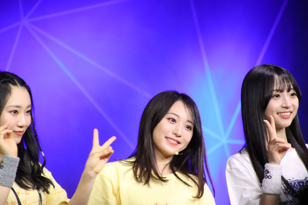 マカロンナイト on Twitter: "AKB48超天下一 HADO会 DAY1 撮影タイム 2023.6.20 坂口渚沙 奥原妃奈子 徳永羚海 秋山由奈 #坂口渚沙 #奥原妃奈子 #徳永 ...