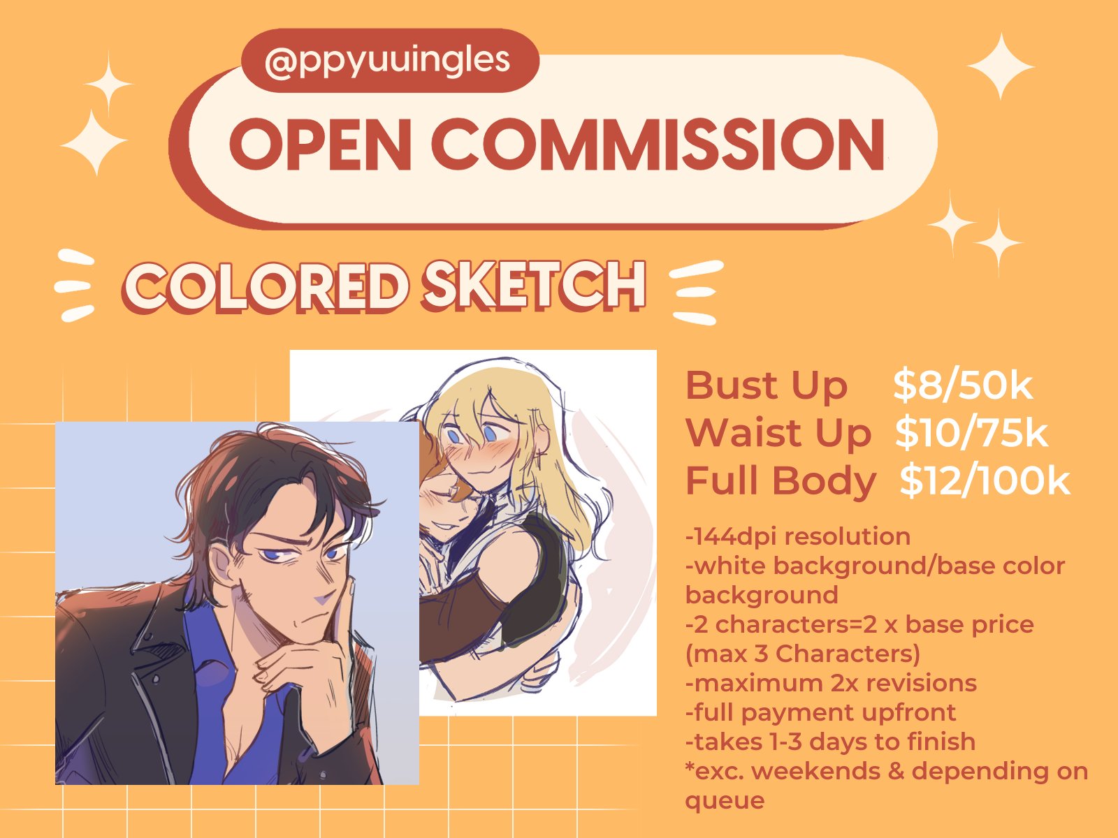 flo 🕸 commission open 📌 on Twitter: "[RTs are appreciated!] Hey yall i'm opening another ...