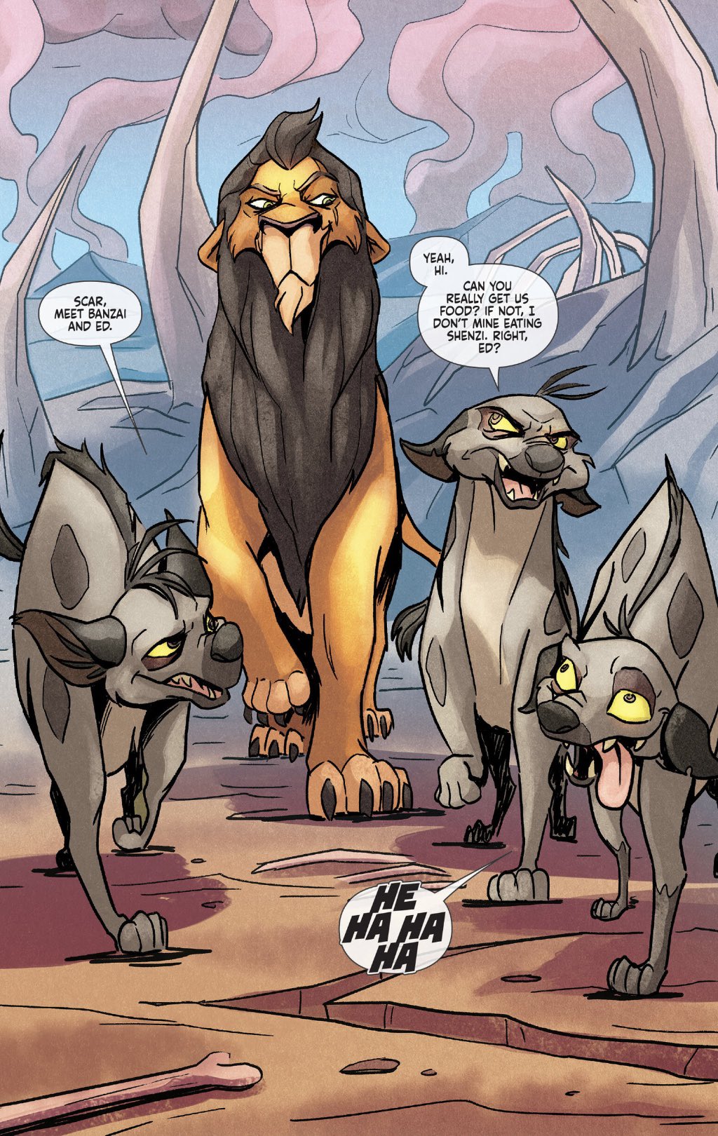 Lion King Hyenas Ed