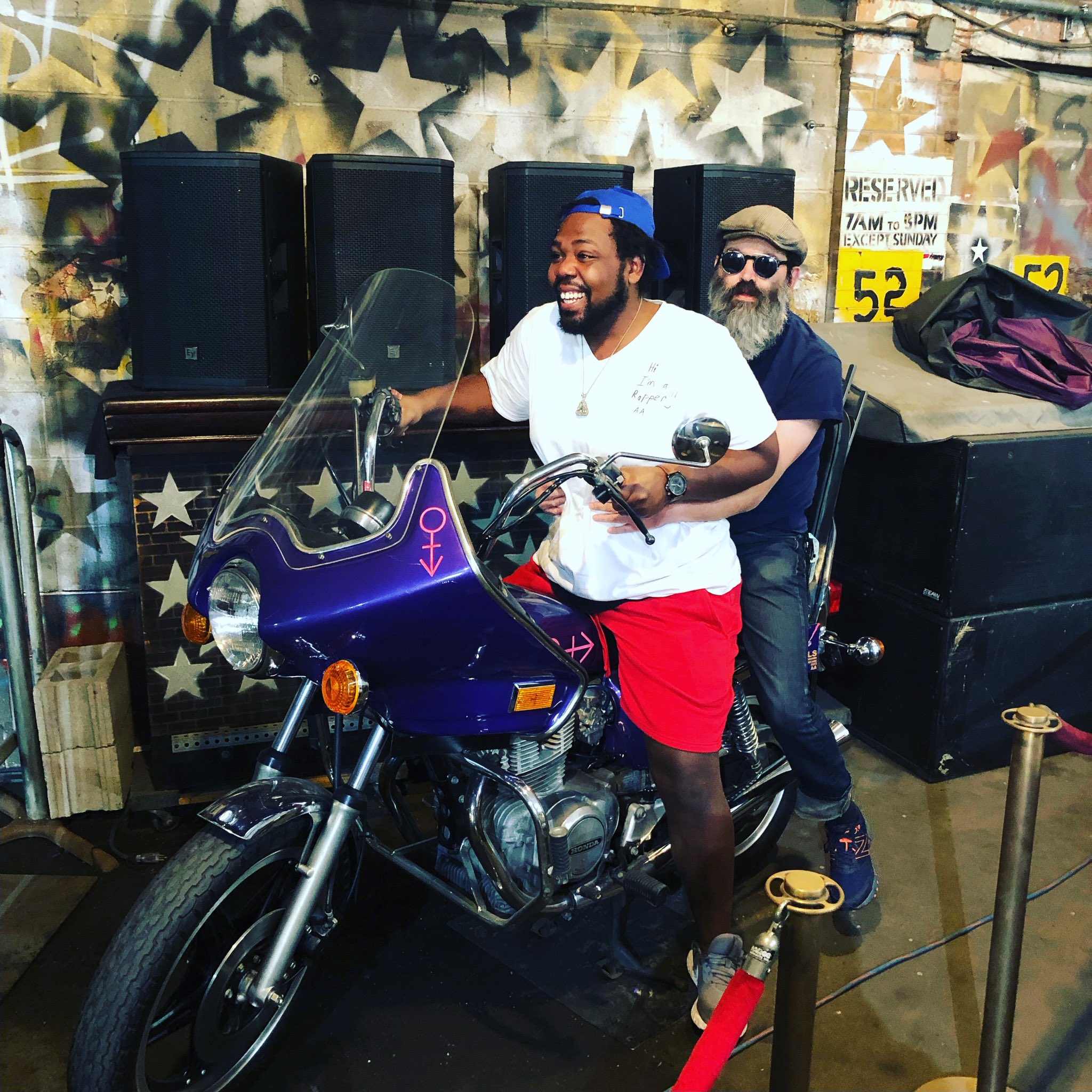 Prince Purple Motorcycle