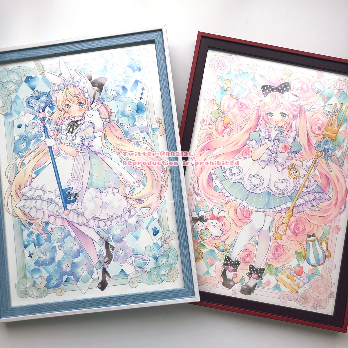 「6/24(土)～7/3(月)Gallery glad.さんで開催する不思議の国の」|凜もも🌸原稿中 ⑅⃛ 幸せの鐘がなる頃に ⑅⃛ コミティア144【I12b】のイラスト