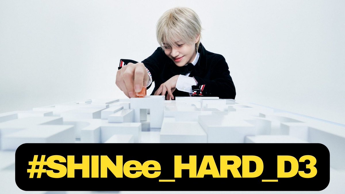 shiroi 道🩶 on Twitter: "RT @TaeminGlobal: [#SHINee The 8th Album HARD] ⏰D-3 countdown to HARD # ...