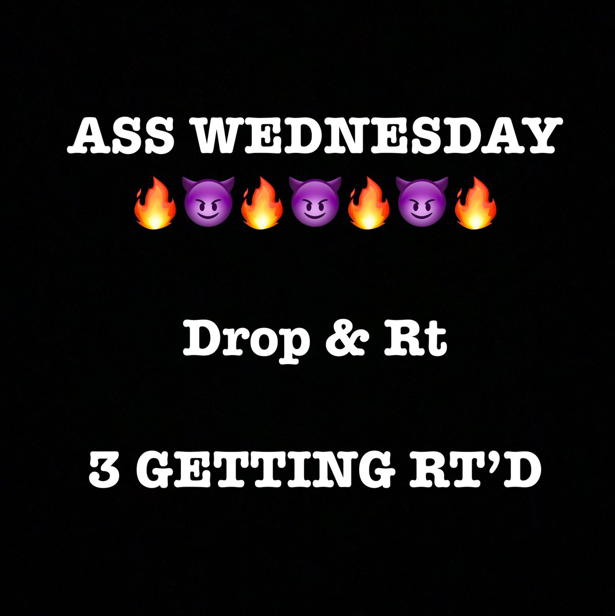 Mrwrecksmore On Twitter Ass Wednesday ππ All Shapes And Sizes Drop Them