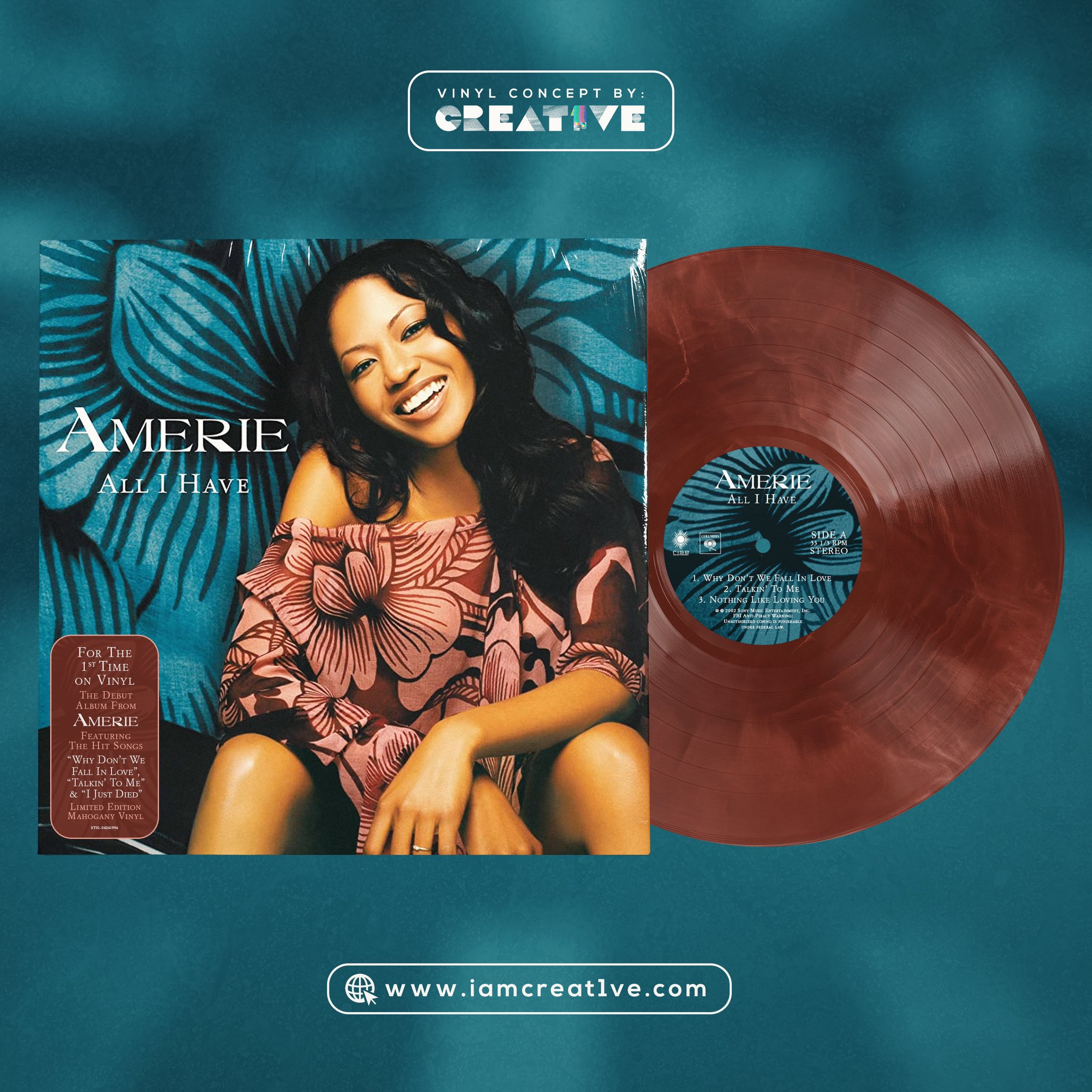 ɳick 💆🏽‍♂️ on Twitter: "Amerie (@Ameriie) • All I Have Limited Edition 2LP Mahogany Vinyl ...
