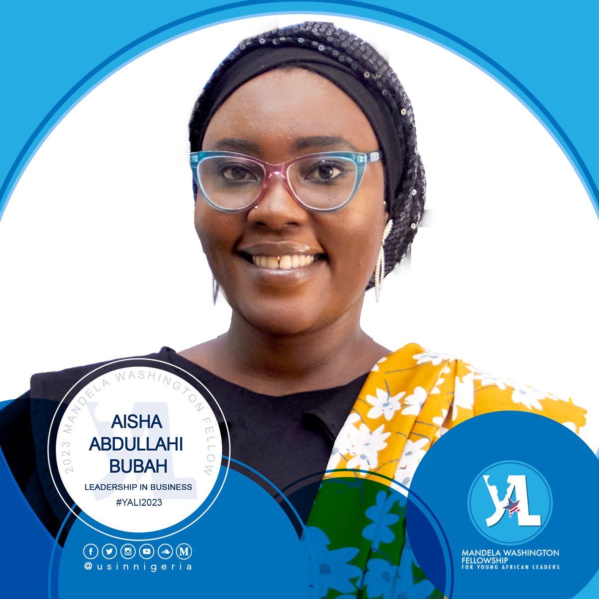 U.S. Mission Nigeria on Twitter: "Meet 2023 #MandelaFellow Aisha Abdullahi Bubah. A psychologist ...