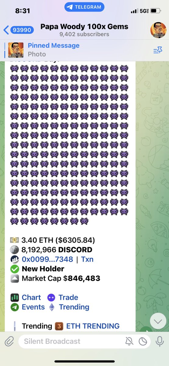 GandalfCrypto on Twitter: "Big buys dropping at #DISCORD! Someone knows something. https ...