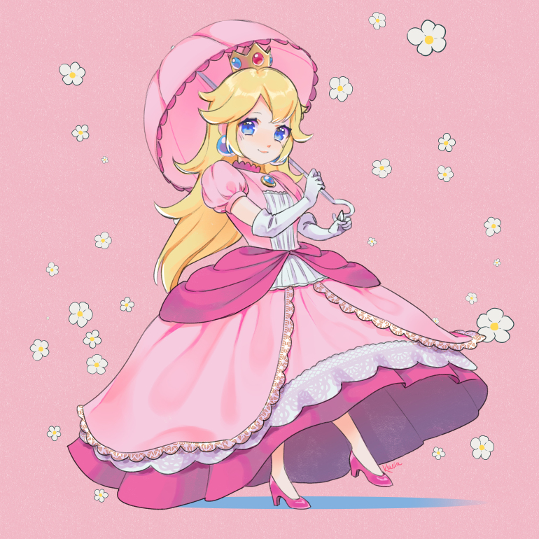 ピーチ姫 「Peach (2018) can't wait to see our quee」|klaeia 🍀 クレア @ frayrefのイラスト