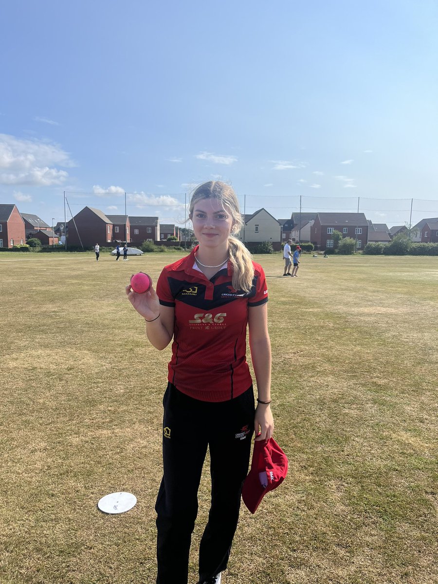 Cricket Wales W&G on Twitter: "Well bowled Ruby Kirk taking 5-13 off 4 overs💪🏻🏏"