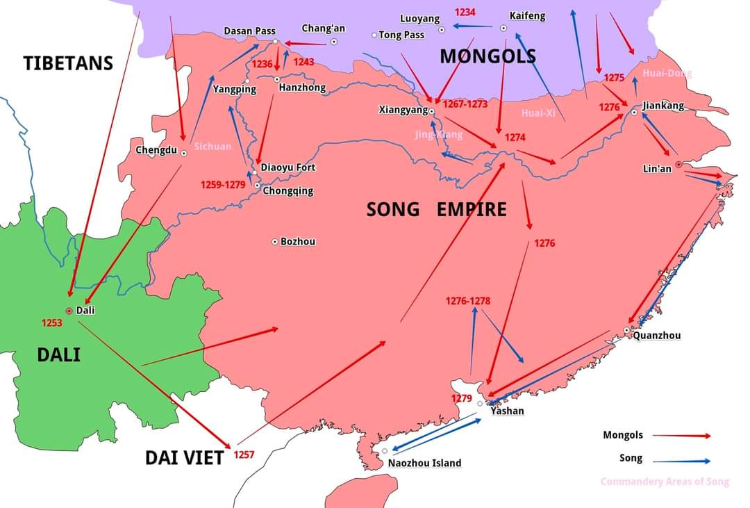 ArchaeoHistories on Twitter: "Golden Age of China lasted until Mongold ...