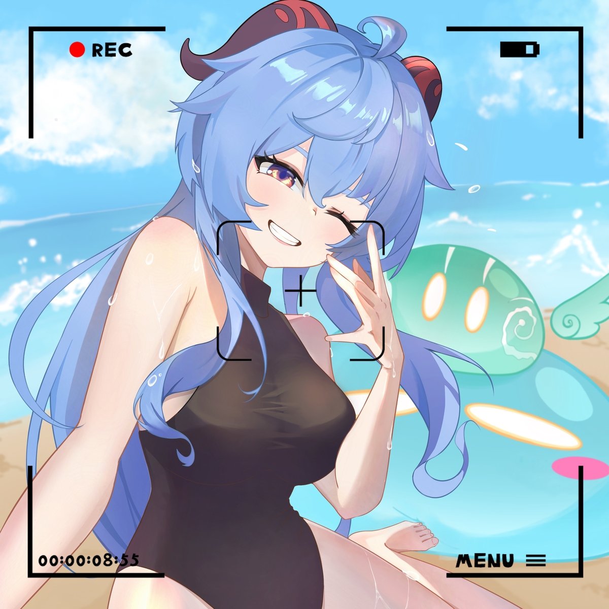 天地行客 on Twitter: "海边 https://pixiv.net/artworks/109224375… https://pixiv.net/artworks/109222086 ...