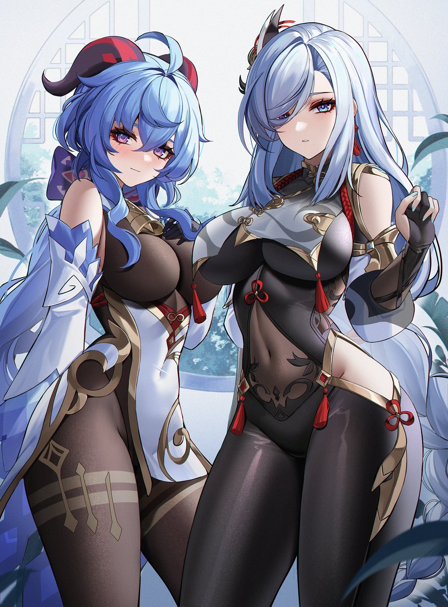 Ant 🏳️‍🌈 on Twitter: "Character Feature: Shenhe #16! Image 1 by 听雨 (Free): https://pixiv.net/en ...