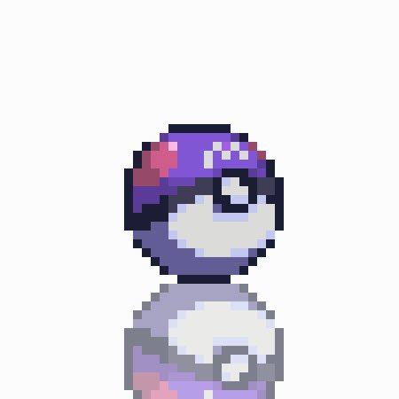Master Ball Pixel Art