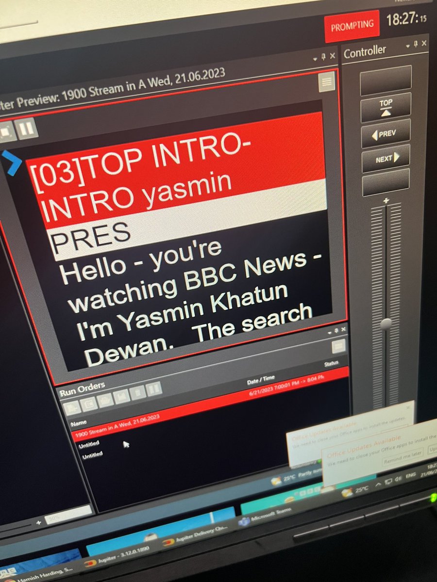 Yasmin Khatun Dewan on Twitter: "Anchoring the LIVE stream on the missing #Titan submersible for ...