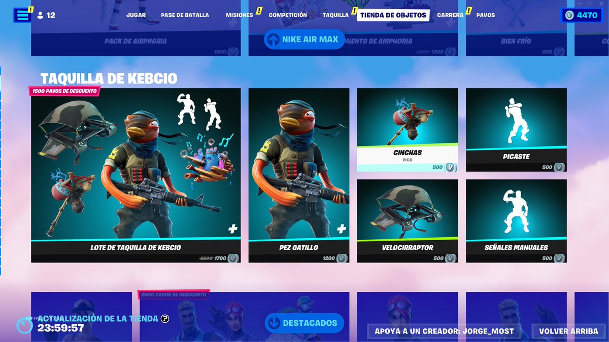 Zenex Leaks FN 🇦🇷 on Twitter: "Nueva tienda de objetos de #Fortnite"