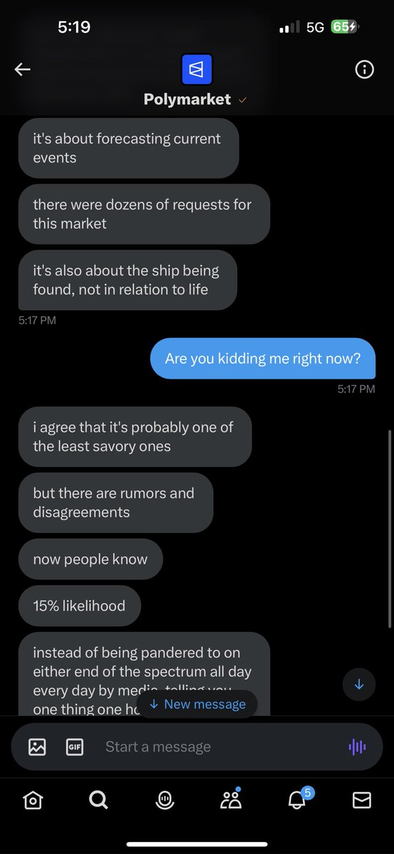 Michæl Becker on Twitter: "had a quick chat with @Polymarket"