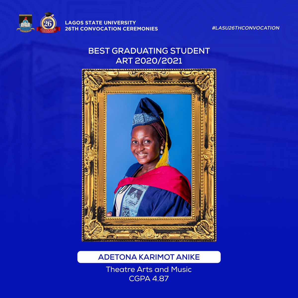 Lagos State University on Twitter: "Meet some of our best graduating students by faculties. # ...