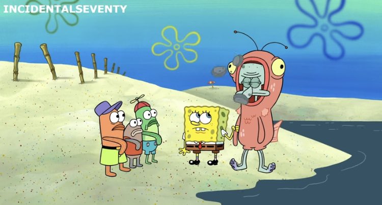 Spongebob Getting Ready