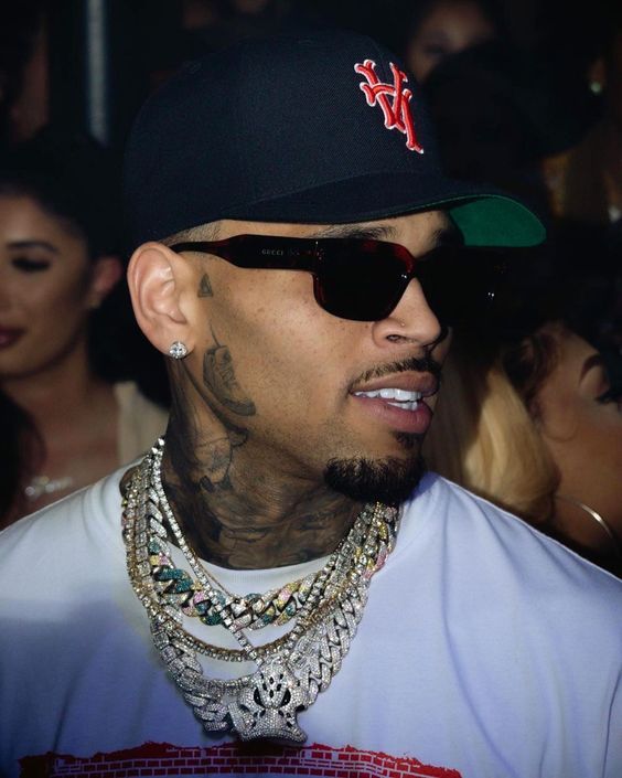 Chris Brown Gold Chain