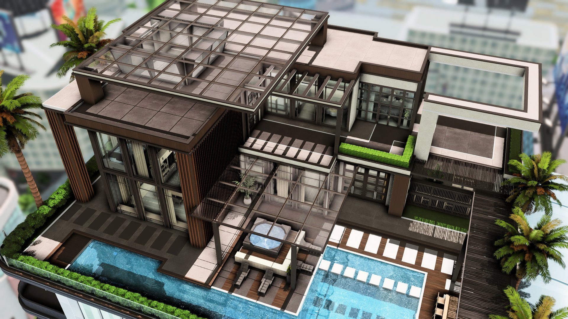 Luxury Penthouse - The Sims 4 Rooms / Lots - CurseForge