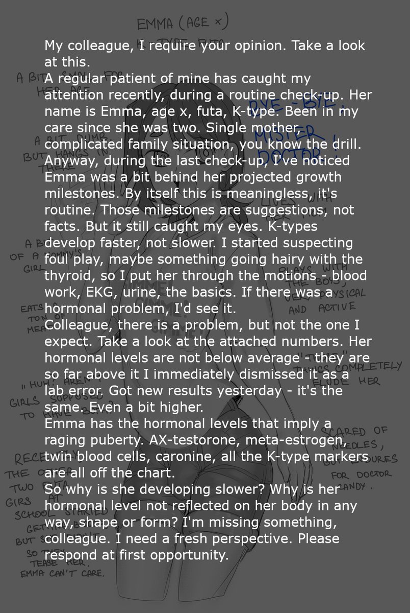 SecundusPublius on Twitter: "Case Emma (Abnormal Puberty Study) Part 1"