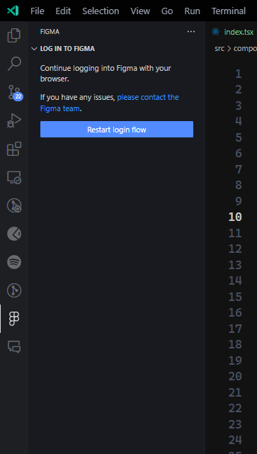 Onur Ravli on Twitter: "figma vscode extension yapmışsınız iyi hoş da, login olamıyoruz. :D"