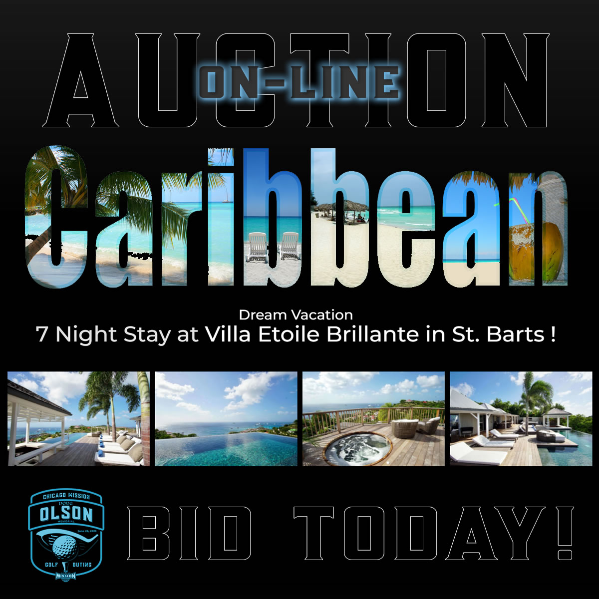 Chicago Mission AAA on Twitter: "ONLINE AUCTION: Enjoy one week in beautiful St. Barts! Dream ...