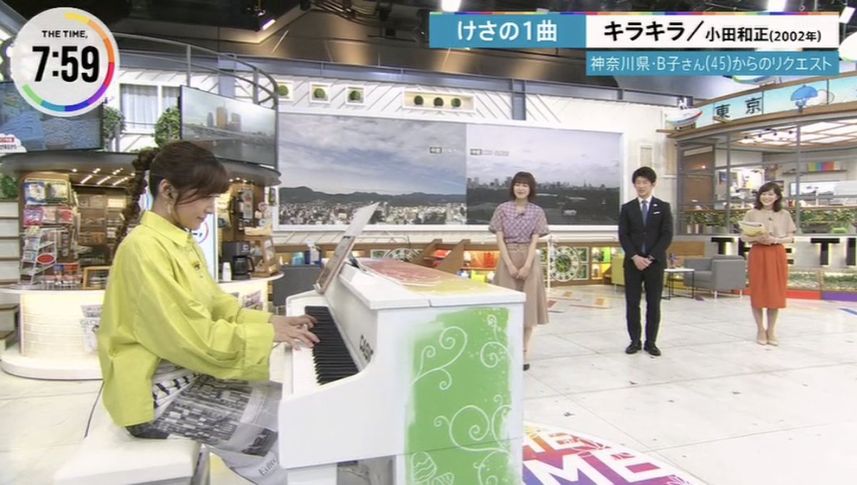 Merishiaめりしあ On Twitter けさの1曲7時台 Thetimetbs 高木里代子