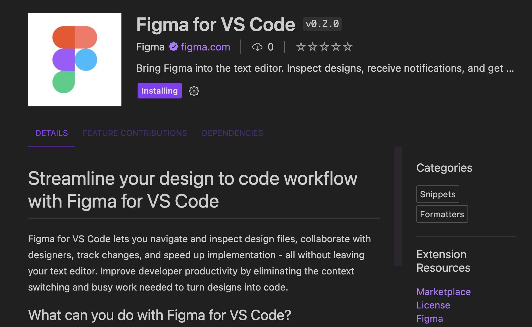 cali castle on Twitter: "VS Code Figma 插件已发布 🎉 https://t.co/vTdyypDqqc" / Twitter