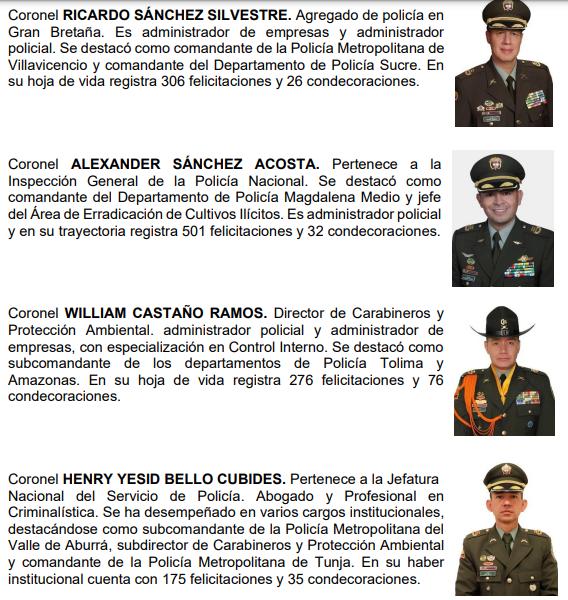 ÚltimaHoraCaracol on Twitter: "#JUDICIAL El director de @PoliciaColombia anunció que 4 de 15 ...