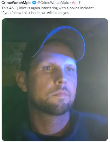 CrimeWatchMpls on Twitter: "Time to post this low IQ chode again. We ...