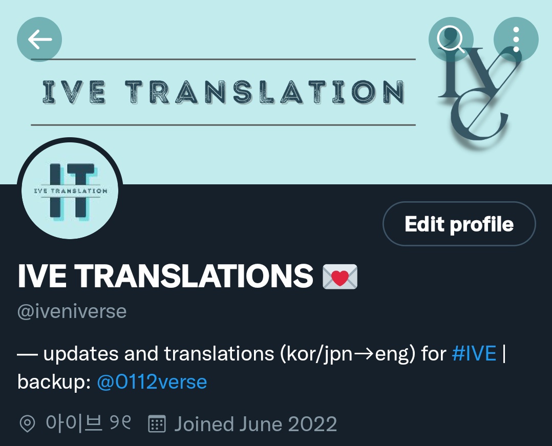 IVE TRANSLATIONS on Twitter: "It's already been a year🎉 I'm very happy to give translations and ...
