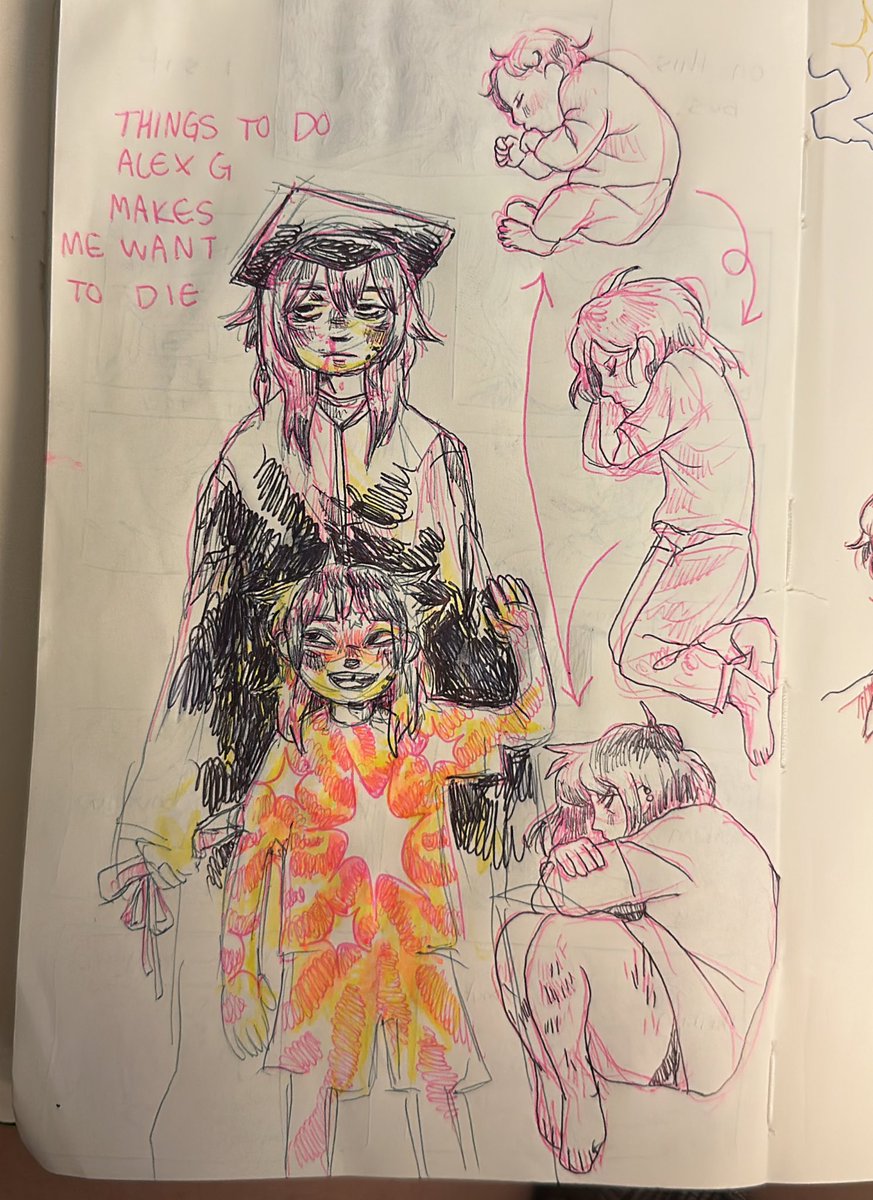 「Nap time Poem by ashandabstraction on tumblr #dsmp #myart #」Bowie grrrrの漫画