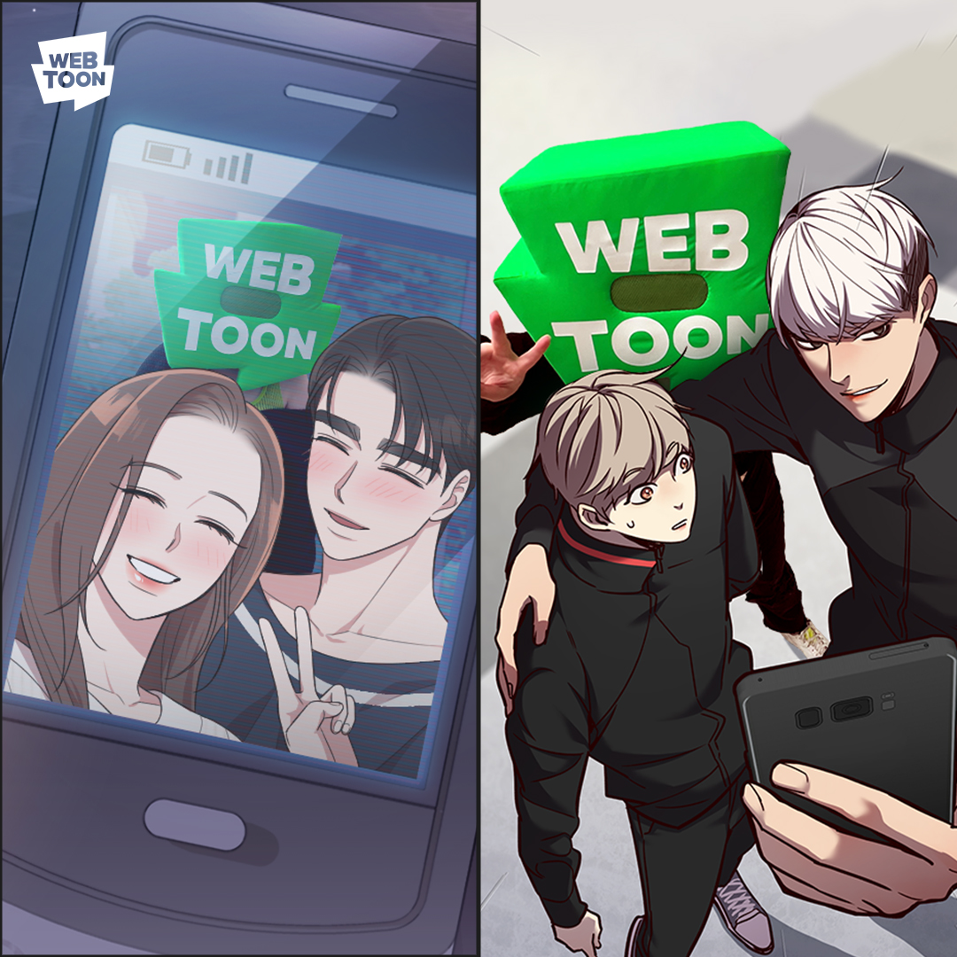 WEBTOON on Twitter: "just gonna slip right in there :D #NationalSelfieDay #WEBTOON # ...