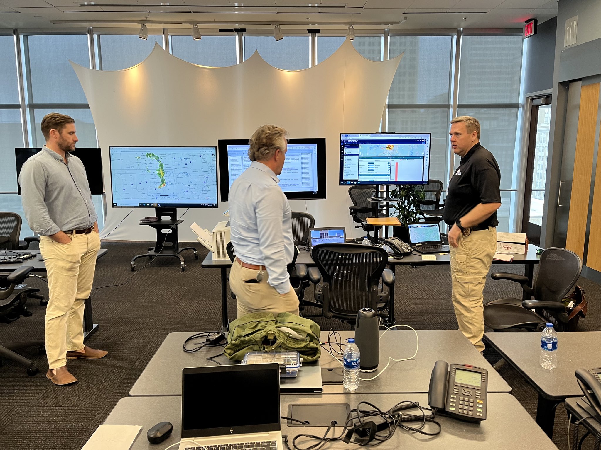 Damaged Computer Lab