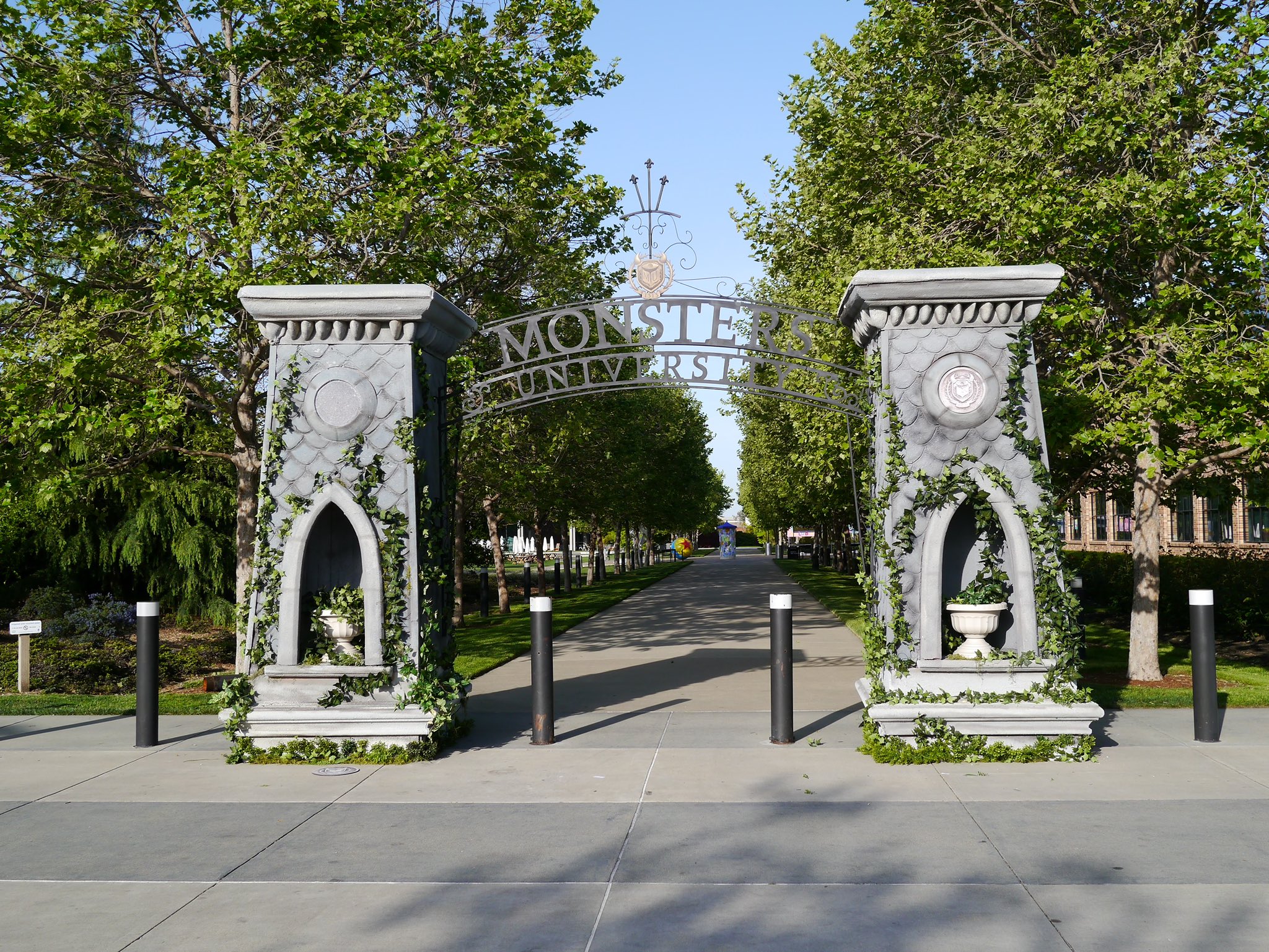 Monster University Gate