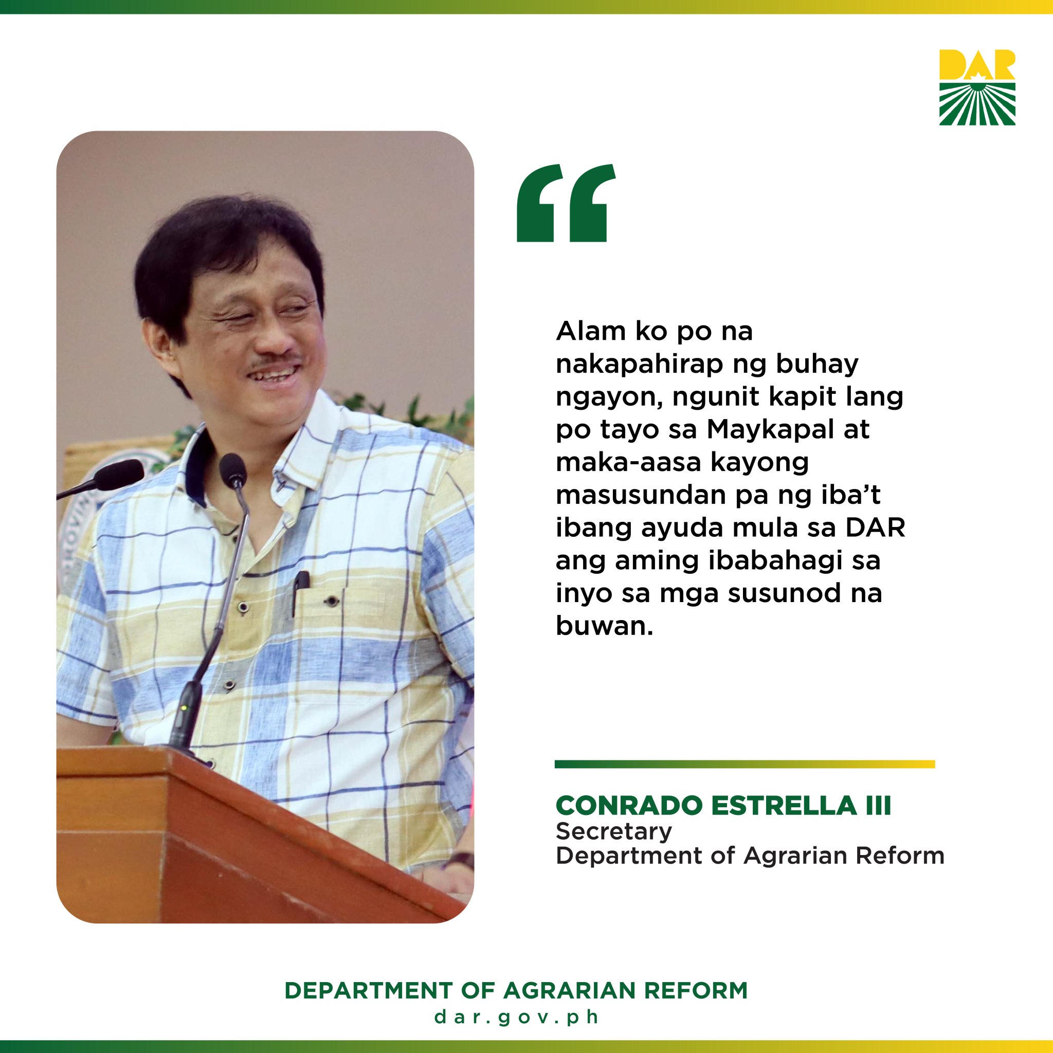 Department of Agrarian Reform, Philippines on Twitter: "Tumanggap ang mga magsasaka sa Ilocos ng ...