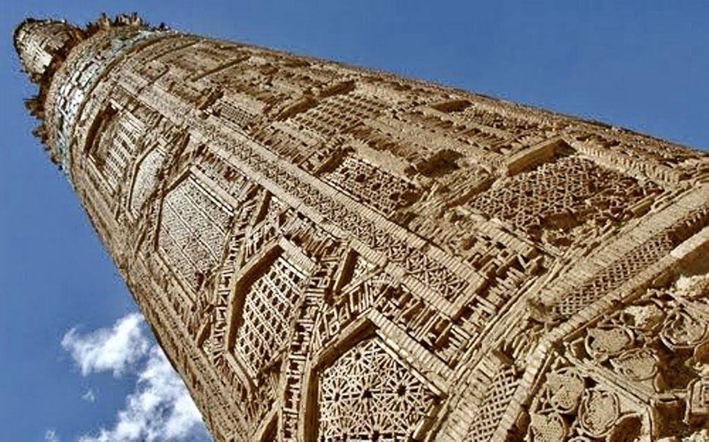 Standing since the 12th century, the 65m-tall Minaret of Jam in ...